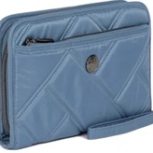 lug | Bags | Lug Zeppelin 2 Rfid Wristlet Wallet Blue Moon | Poshmark